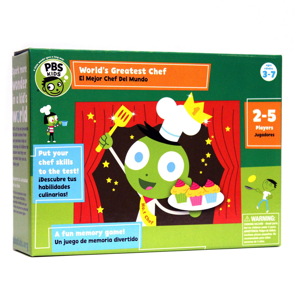 PBS KIDS Worlds Greatest Chef Memory Game – Personalized Planet
