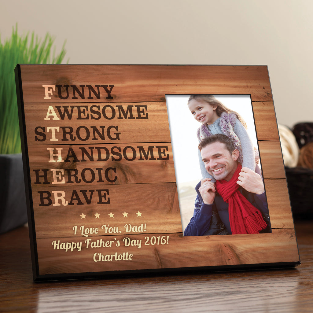 Father Acronym Personalized Frame – Personalized Planet