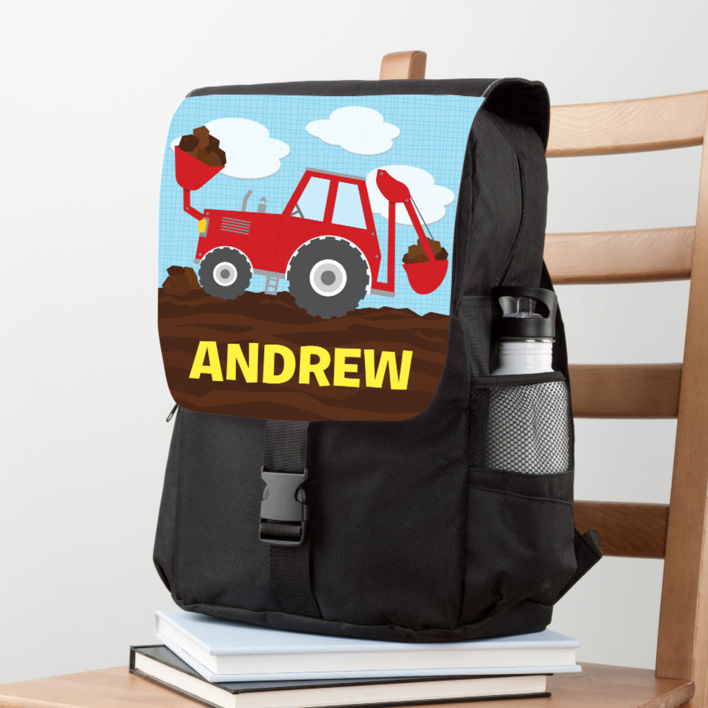 Working Truck Personalized Backpack – Personalized Planet