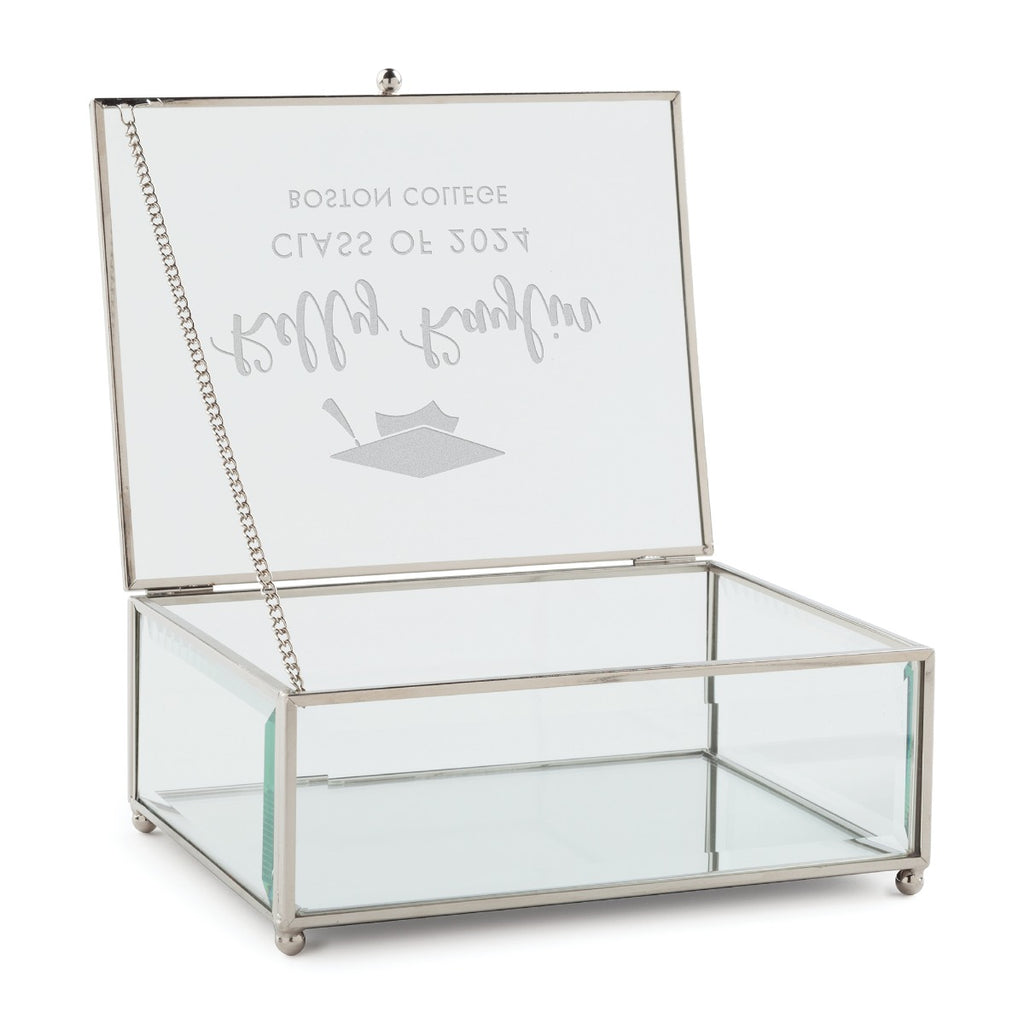 Graduation Personalized Glass Box – Personalized Planet