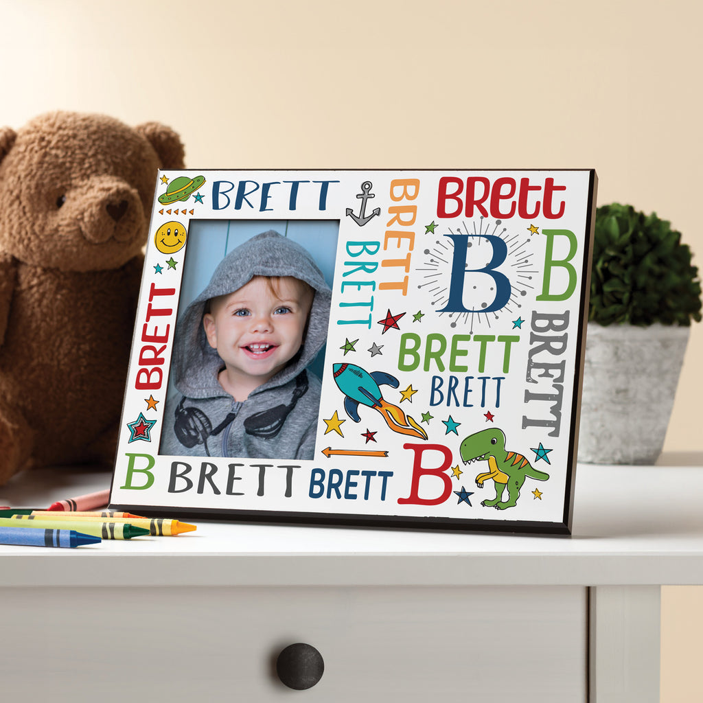 Personalized My Name Primary Photo Frame – Personalized Planet