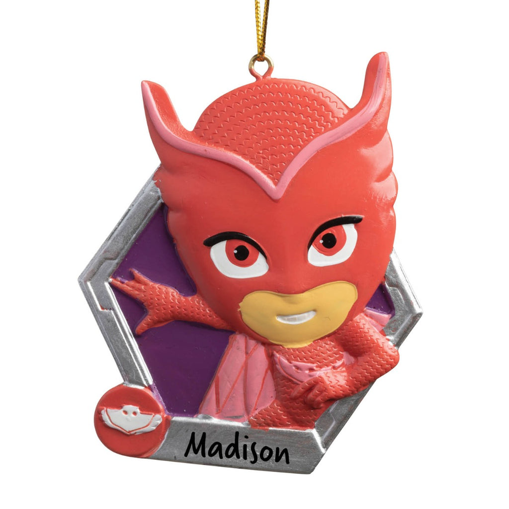 PJ Masks Red Owlette Personalized Ornament – Personalized Planet
