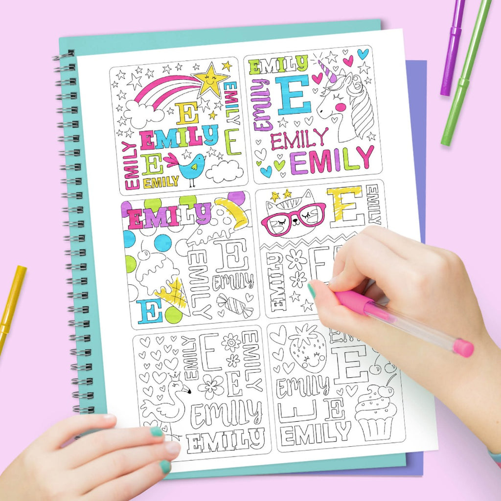 DIY Sticker Girl Set – Personalized Planet