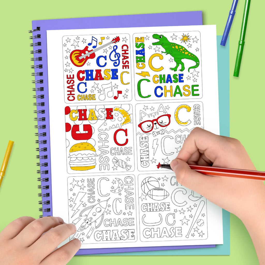 DIY Sticker Boy Set – Personalized Planet