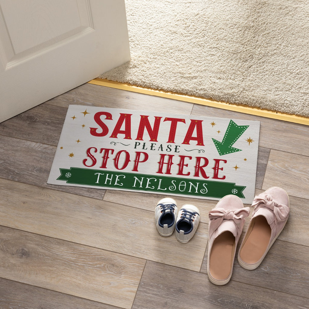 Santa Doormat – Personalized Planet