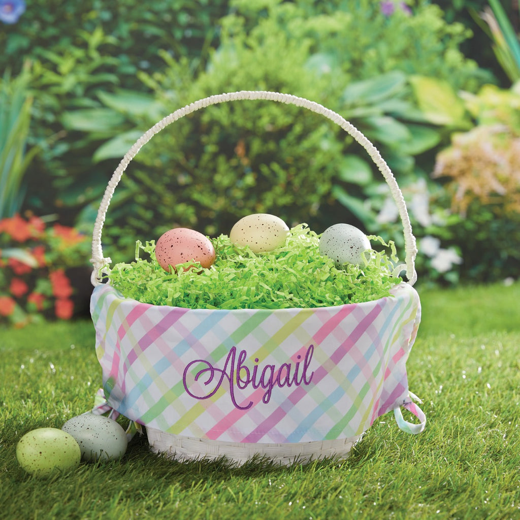 Purple Multi-Color Easter Basket – Personalized Planet