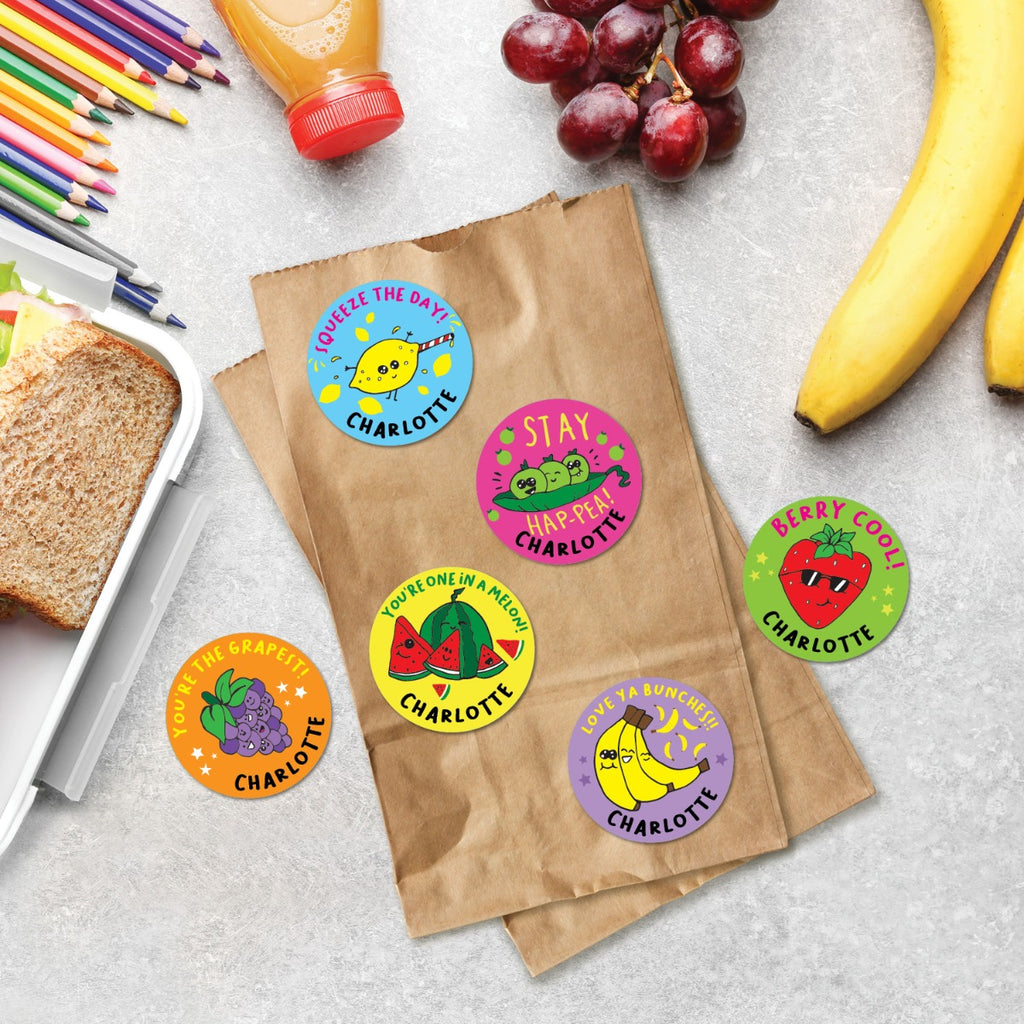 Food Sticker Set – Personalized Planet