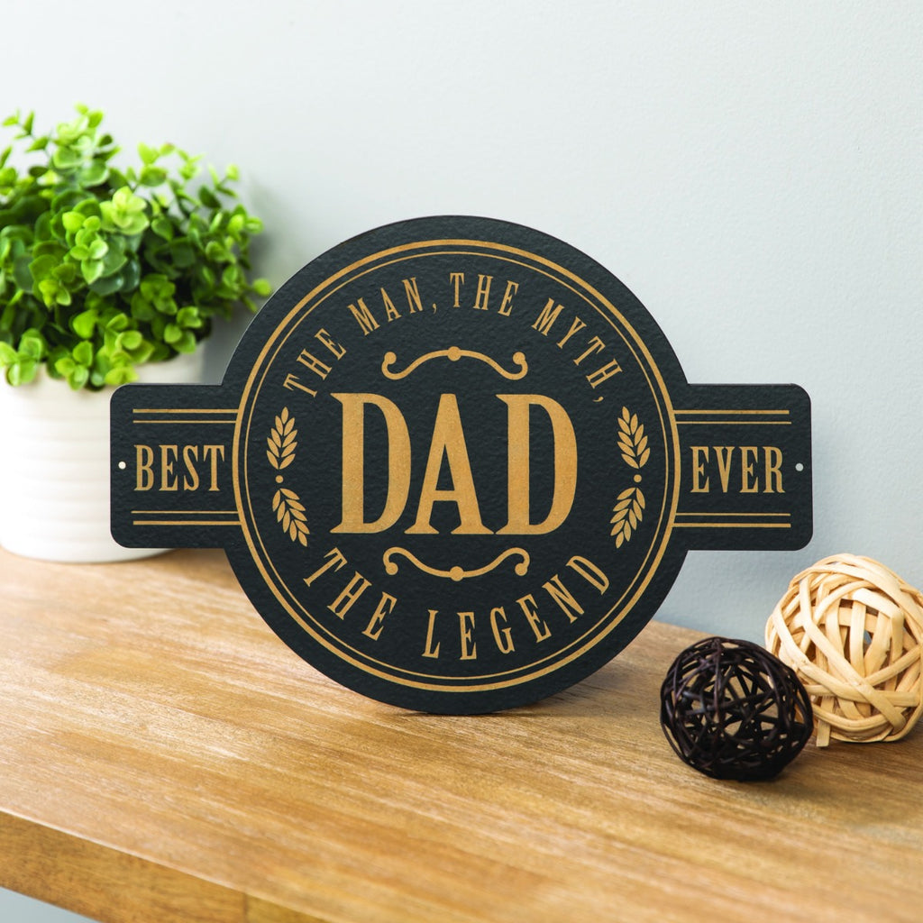 Man Myth Legend Wood Plaque – Personalized Planet