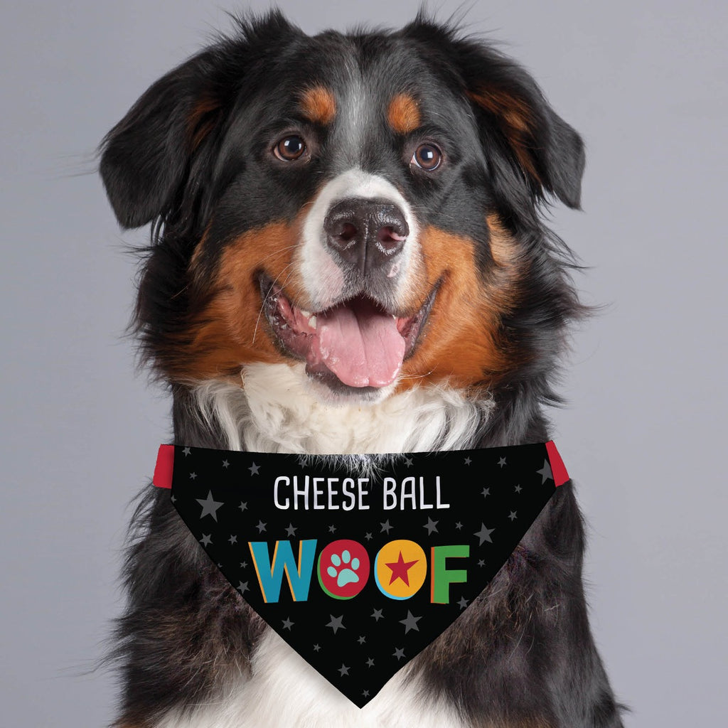 Woof with Starts Pet Bandana – Personalized Planet