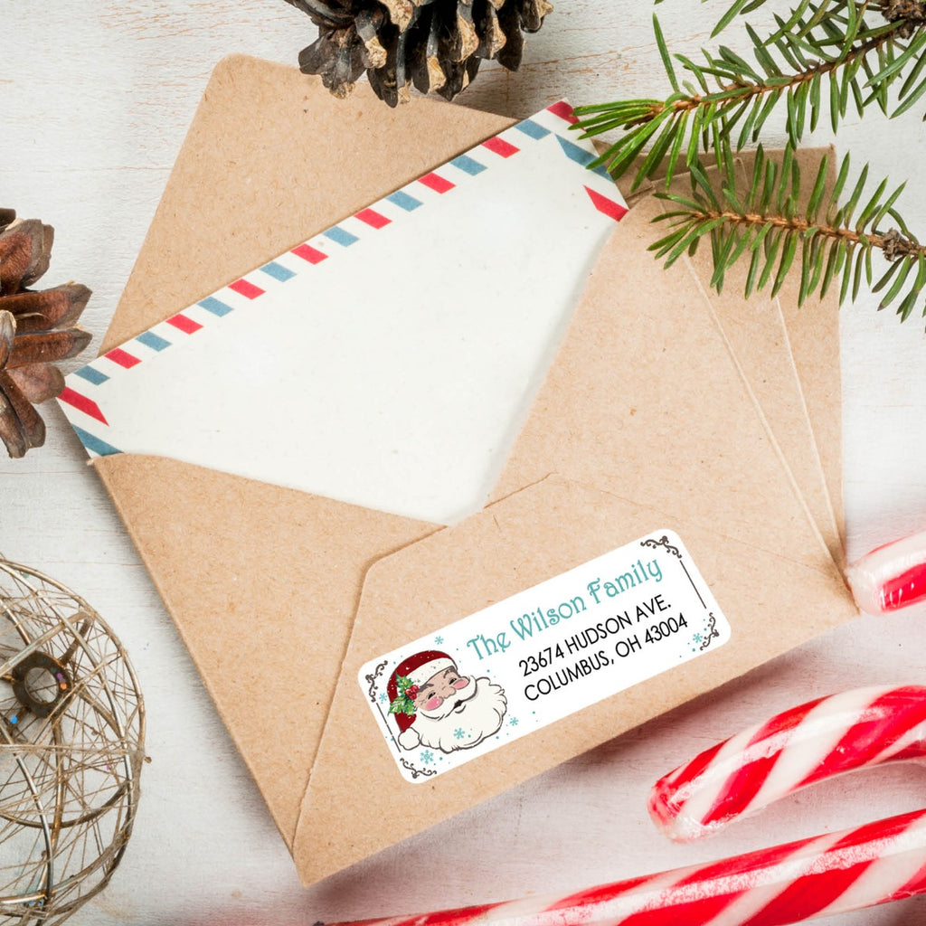 Santa Claus Address Labels – Personalized Planet