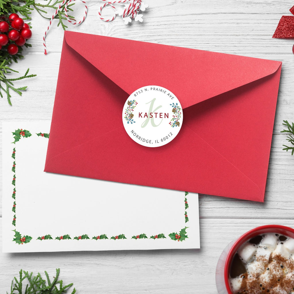 Holiday Theme Address Labels – Personalized Planet