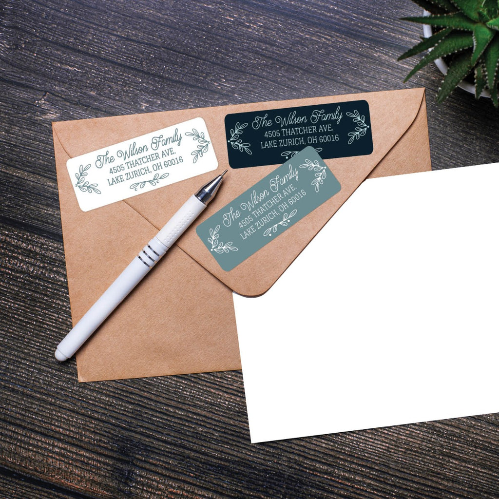 Vine Label Address Label 60 count – Personalized Planet