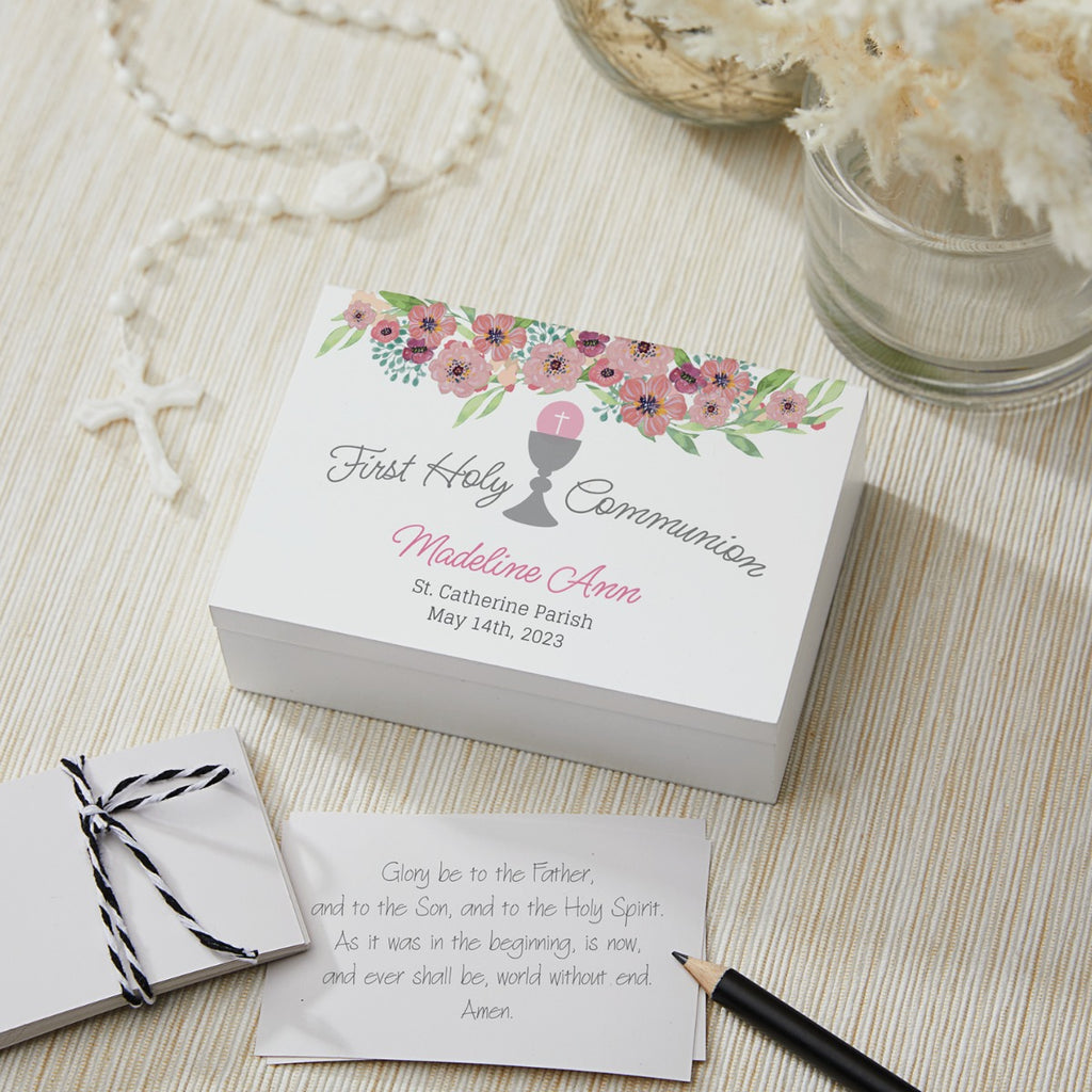 First Holy Communion for Her Prayer Box – Personalized Planet