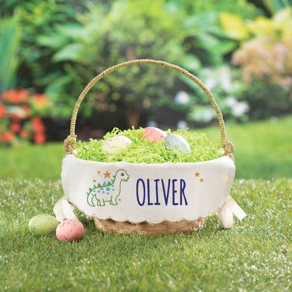 Dinosaur Easter Basket – Personalized Planet